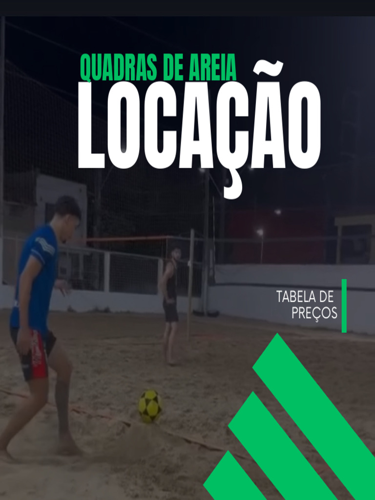 Tabela Quadra de Areia | PDF