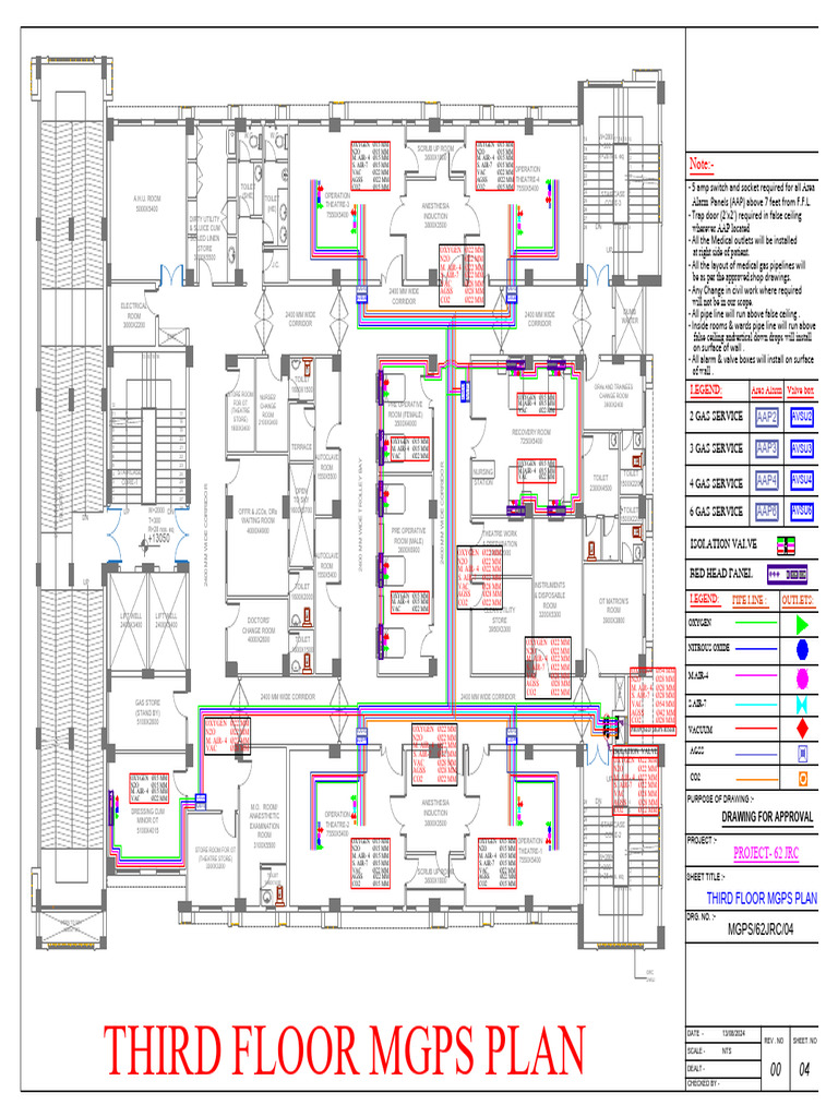 THIRD FLOOR MGPS PLAN- JRC | PDF