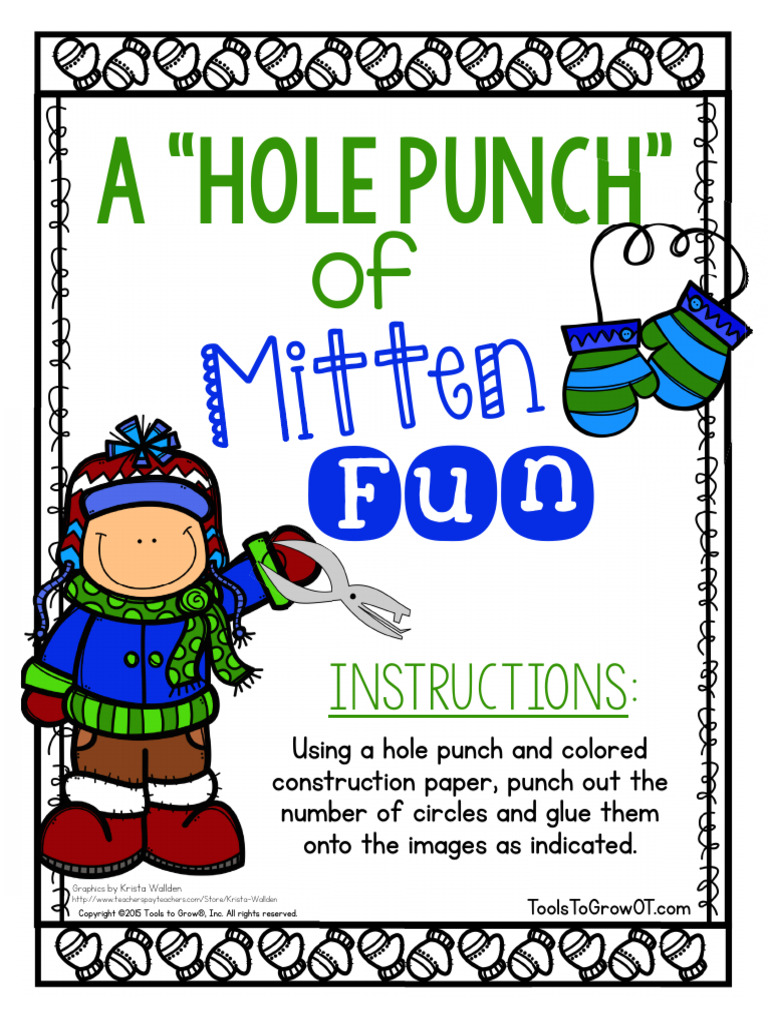 KQP - Hole Punch of Winter Fun! | PDF