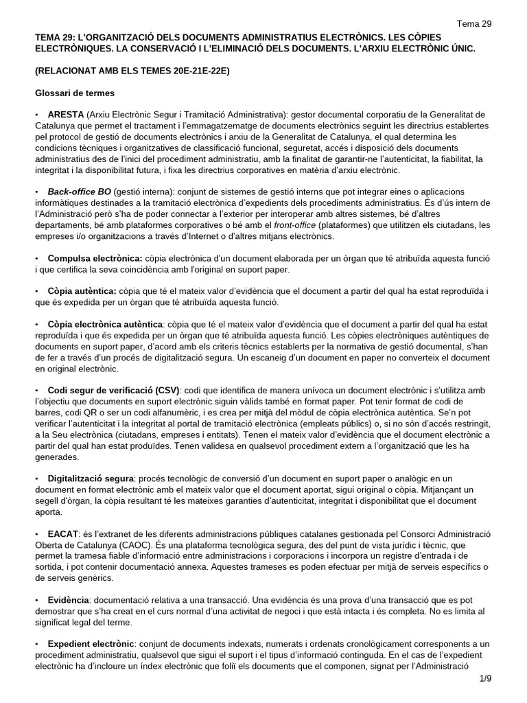 TEMA 29 (27-5-21) Fet | PDF