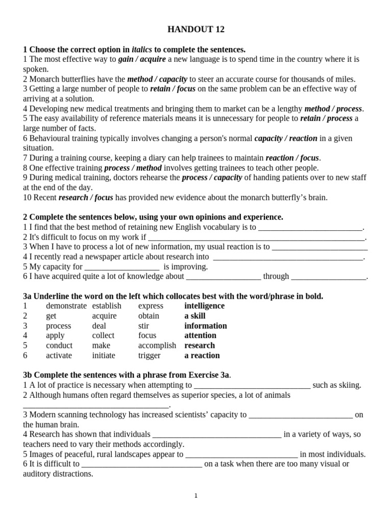12 Student Handout 02 | PDF