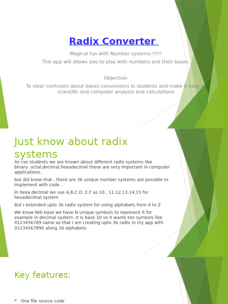 RADIX | PDF