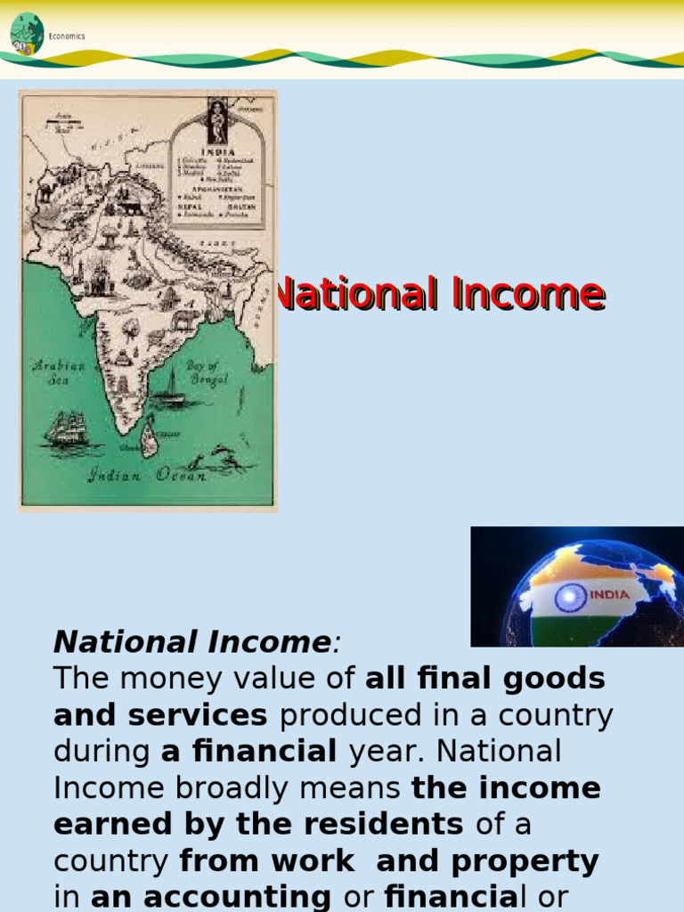 National Income - Concepts - PPT | PDF