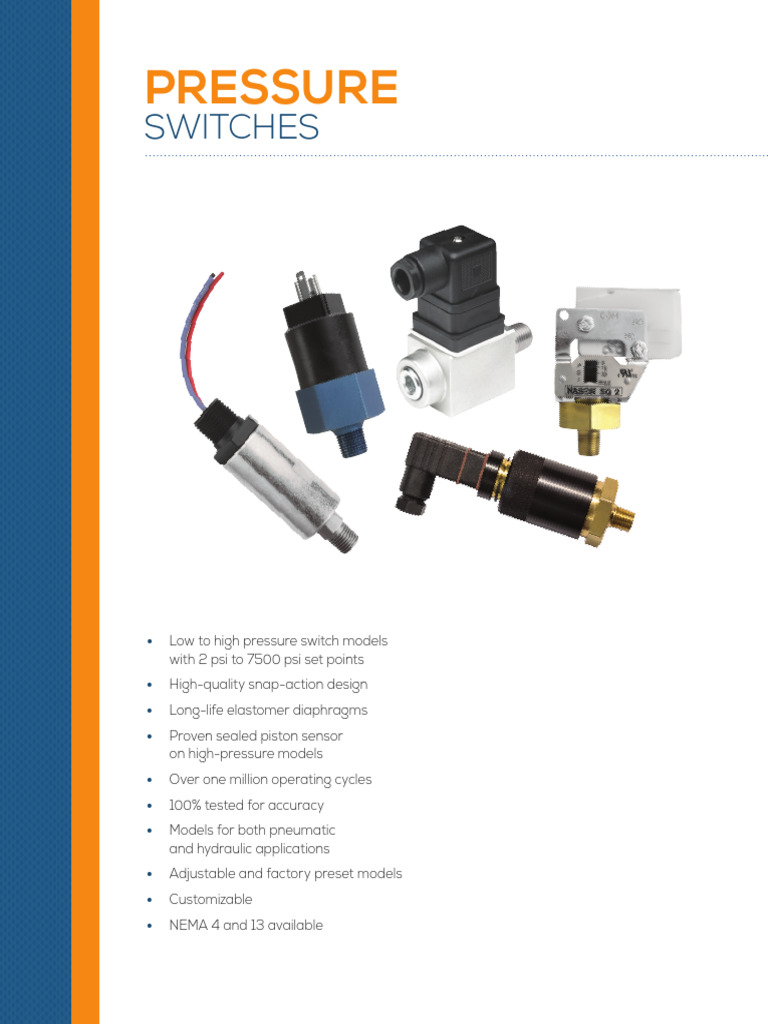 Nason_Pressure_Switches2 | PDF