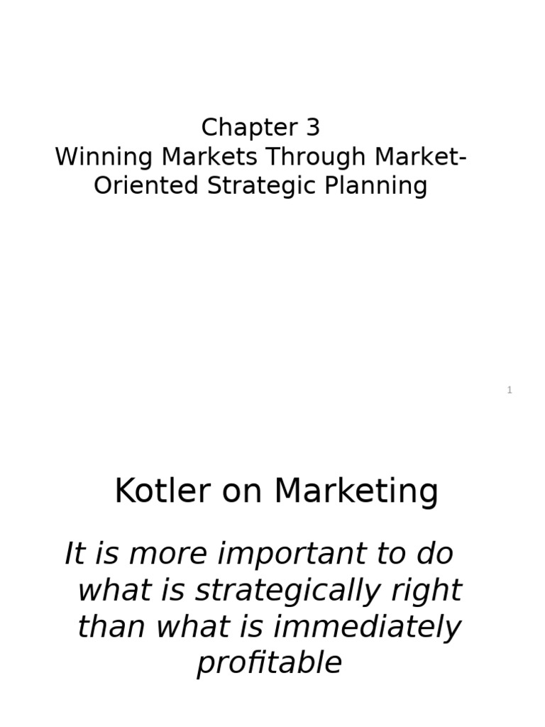 MKTG MGMT Chapter 3 | PDF