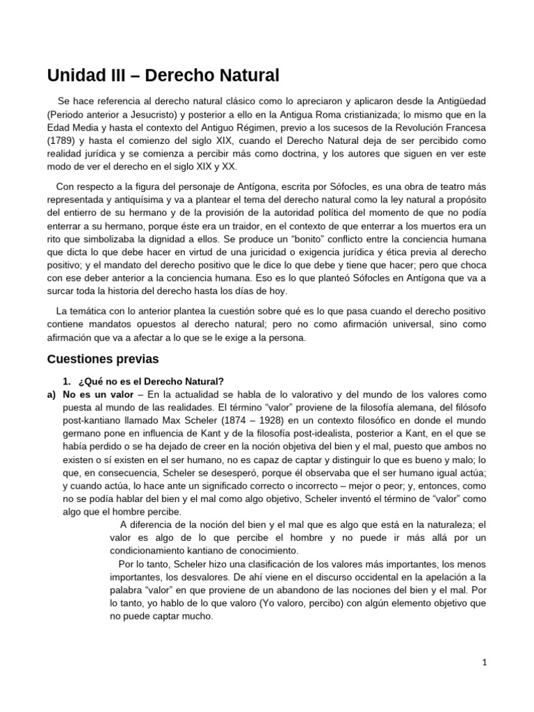 Filosofía Del Derecho | PDF