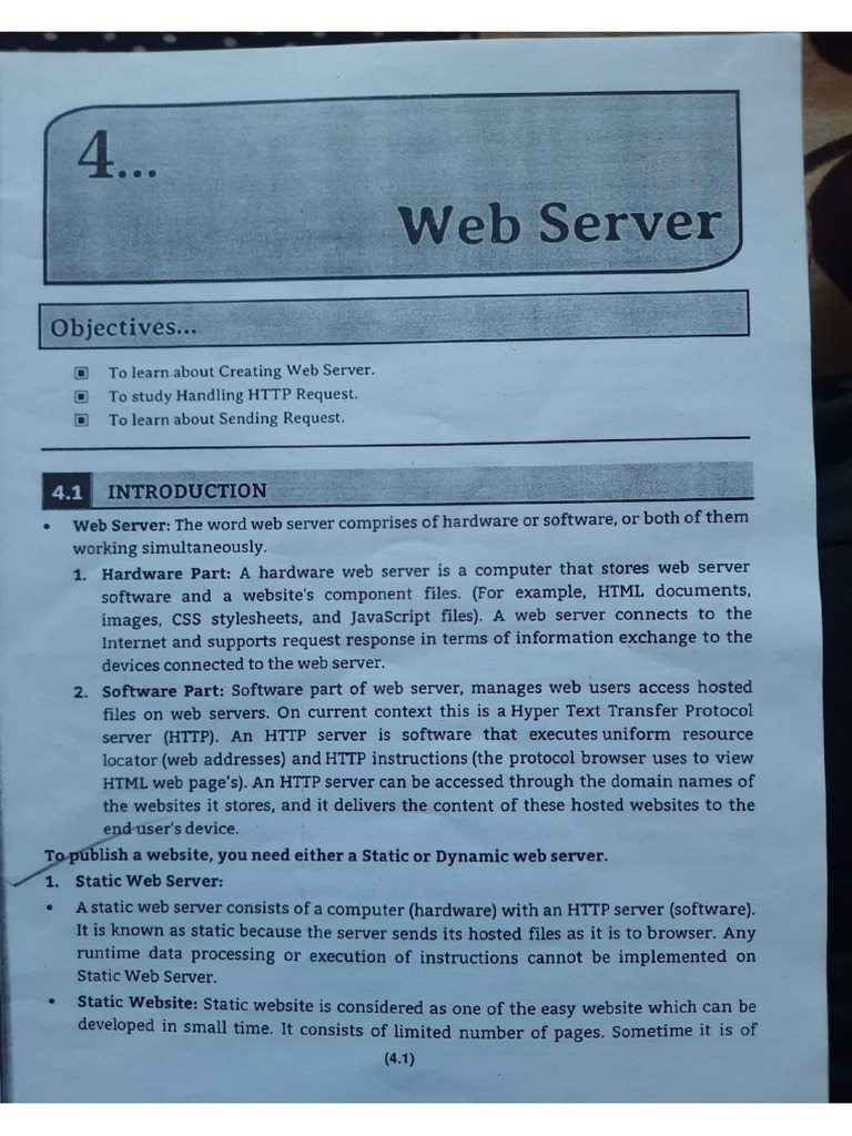 Node 4rth Lesson | PDF