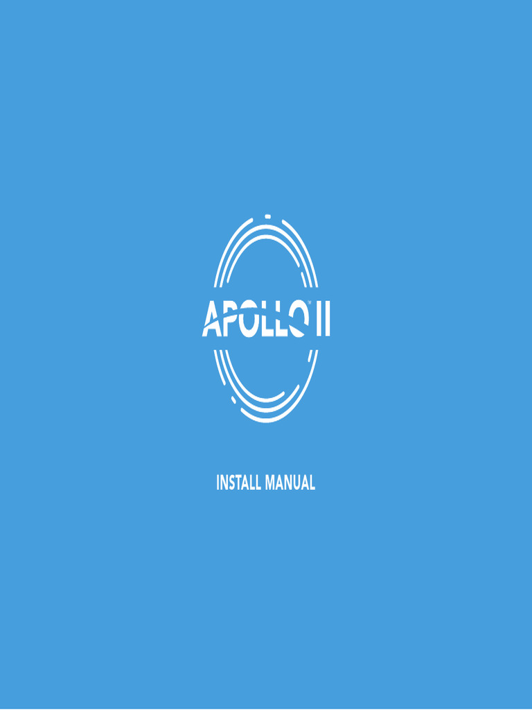 Apollo II Install Manual | PDF