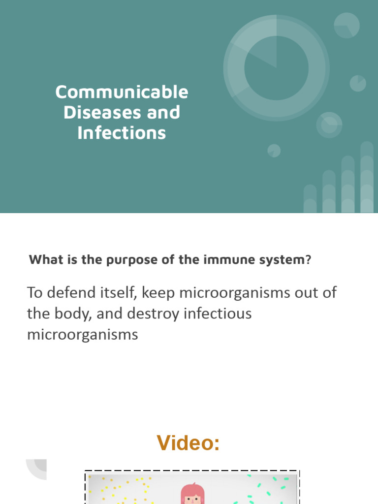 Communicable Diseases and Infections | PDF