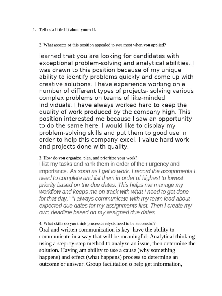 Effective Problem-Solving Skills in Interviews | PDF | Cognition