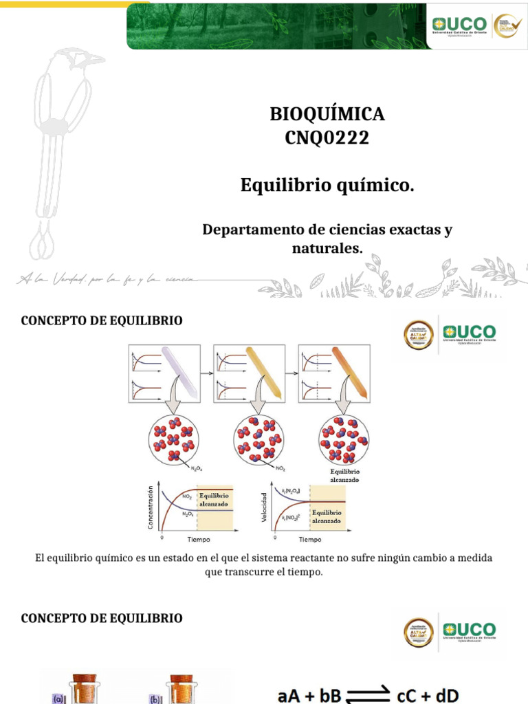 3.equílibrio Químico | PDF