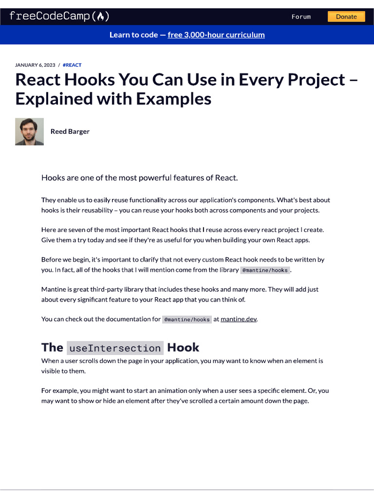 New Hooks | PDF