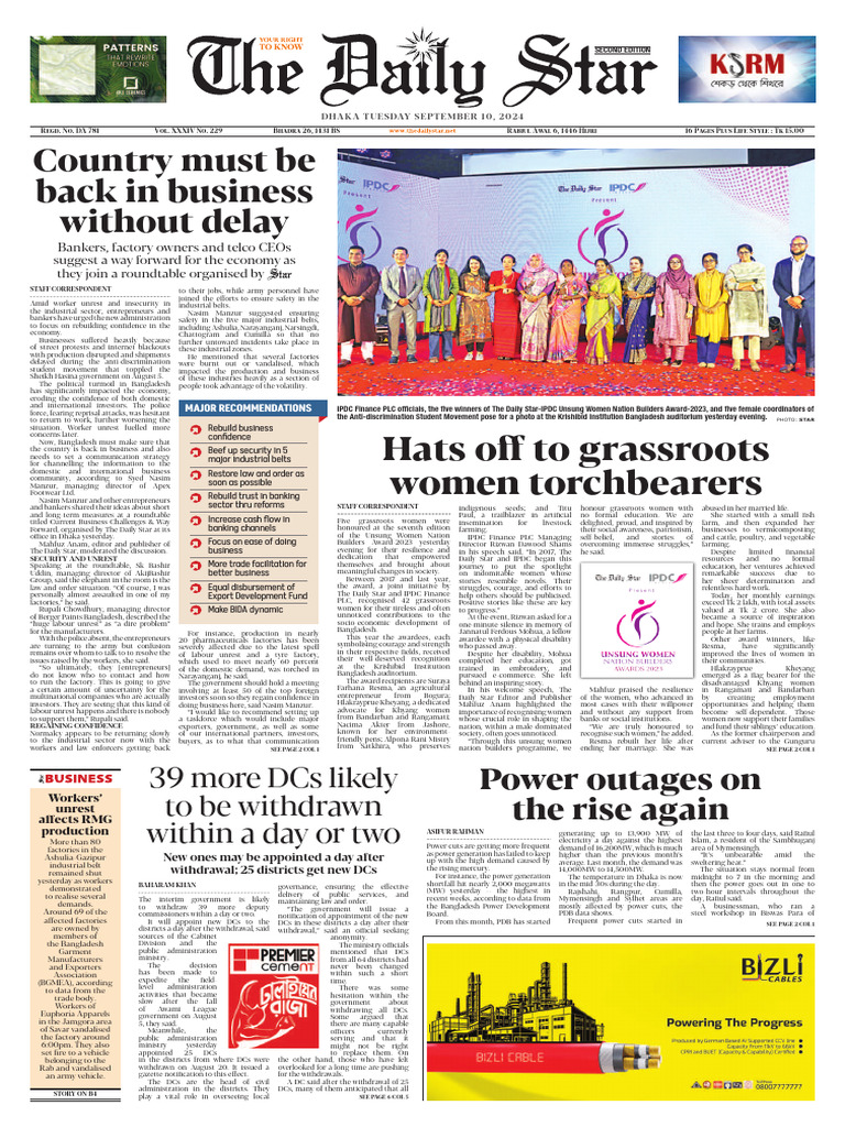 The Daily Star, Bangladesh | PDF