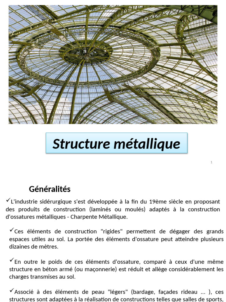 Structure Métallique | PDF