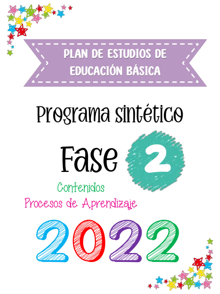 PROGRAMA SINTETICO FASE 2 | PDF