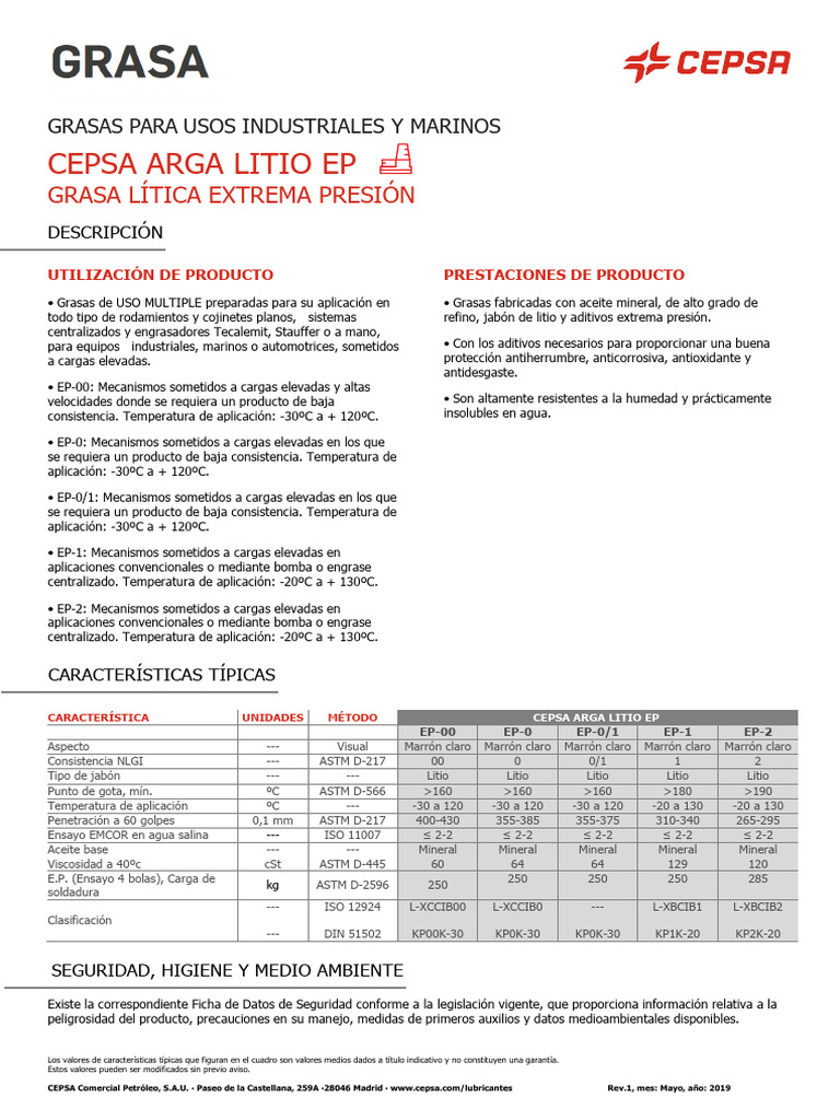 Cepsa Arga Litio Ep | PDF | Technology & Engineering
