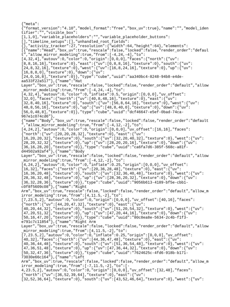 Model - Bbmodel 489 | PDF