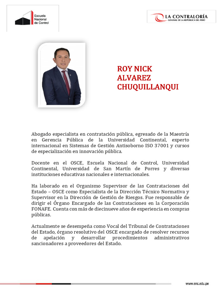 Roy Alvarez Chuquillanqui | PDF