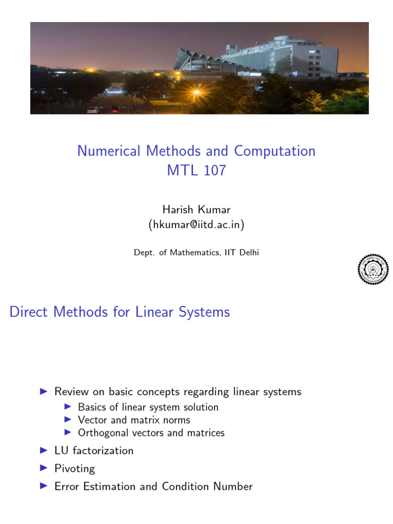 CH 3 - Direct - Methods | PDF