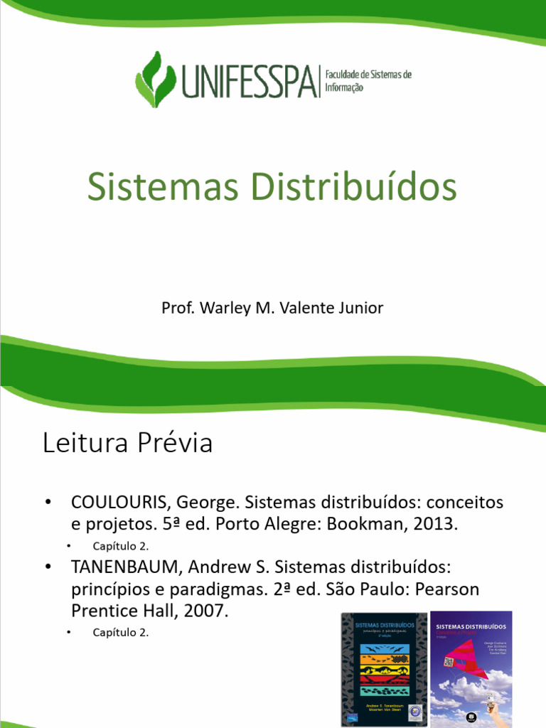 Unidade I - SistDitribuido (AULA 2) V2 | PDF