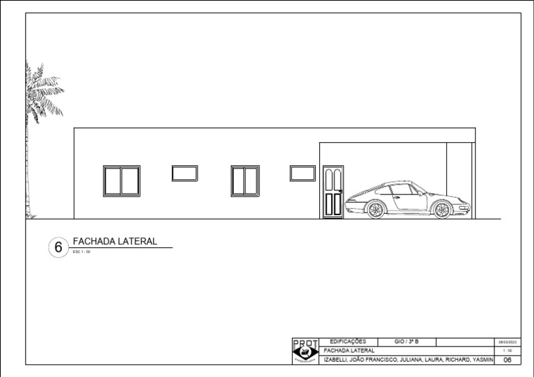 Projeto GIO - Fachada lateral | PDF