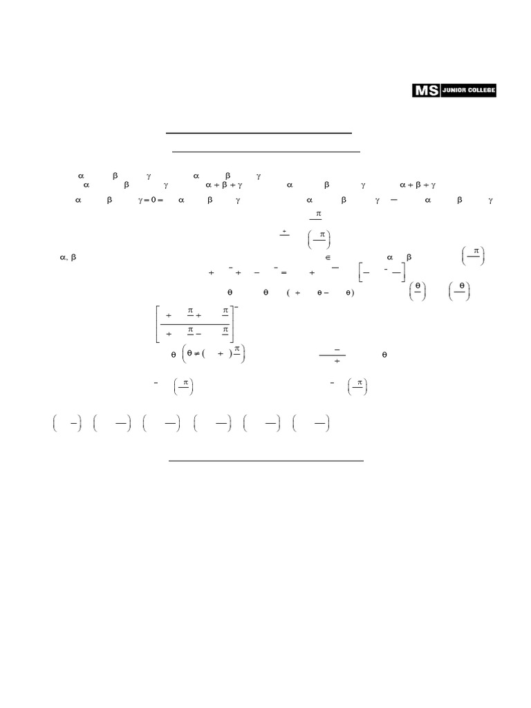 Maths IIA-IIB | PDF