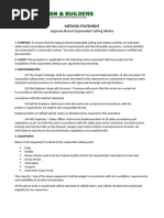 Skim Coat Application Method Statement | PDF