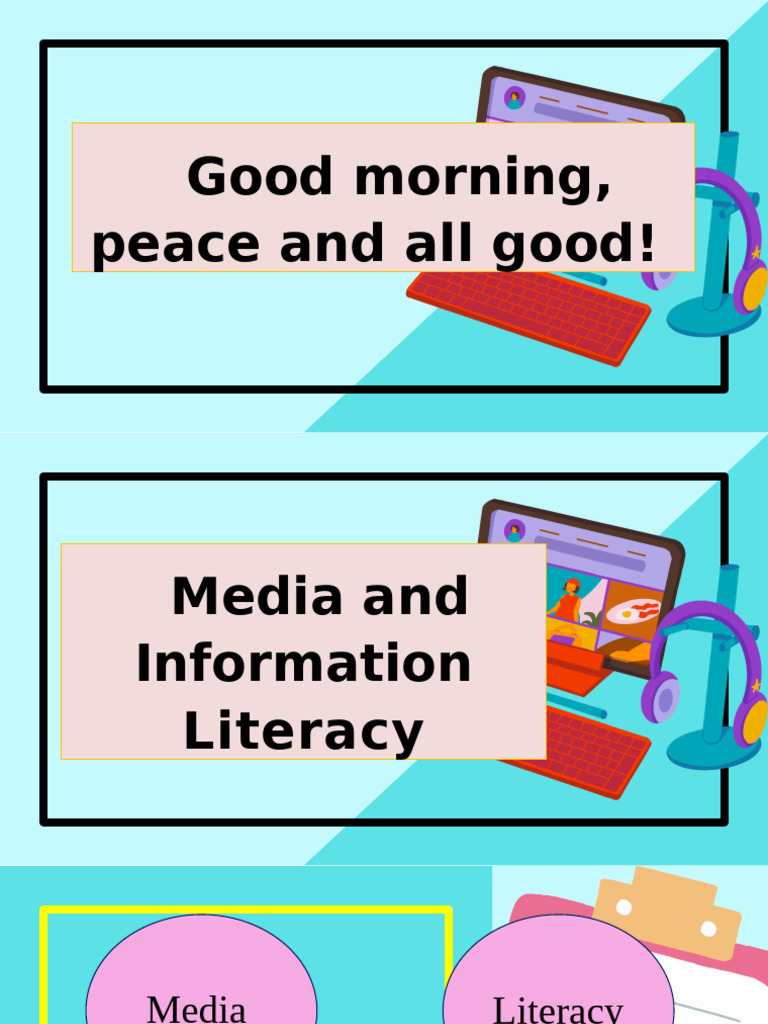 Good Morning, Peace and All Good! | PDF