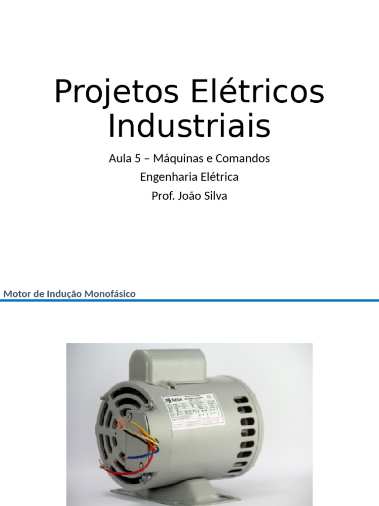 Aula 5 - Material Complementar - Máquinas e Comandos | PDF