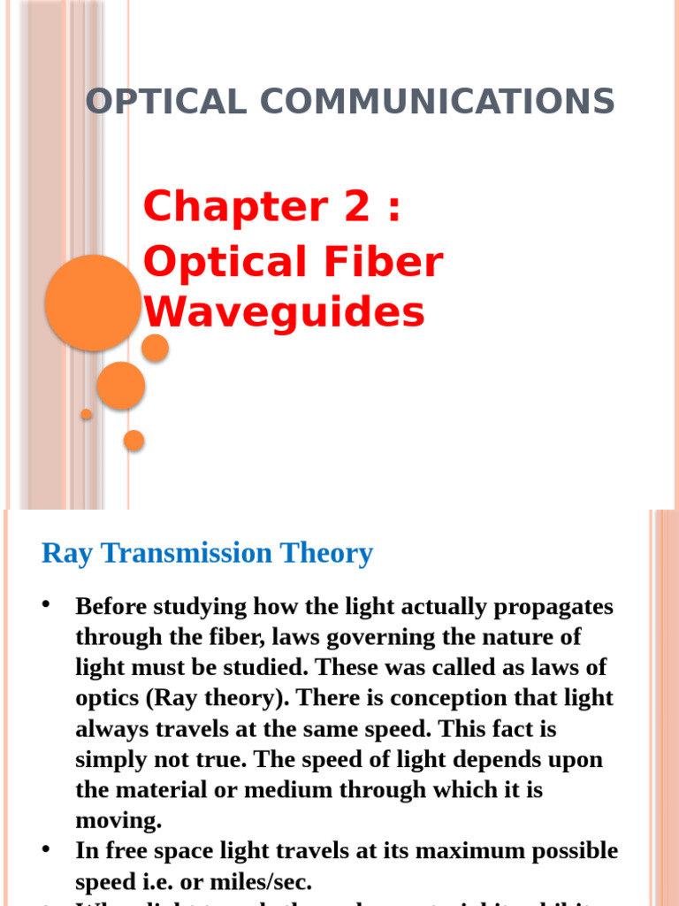 Optical - Fiber - Waveguides | PDF