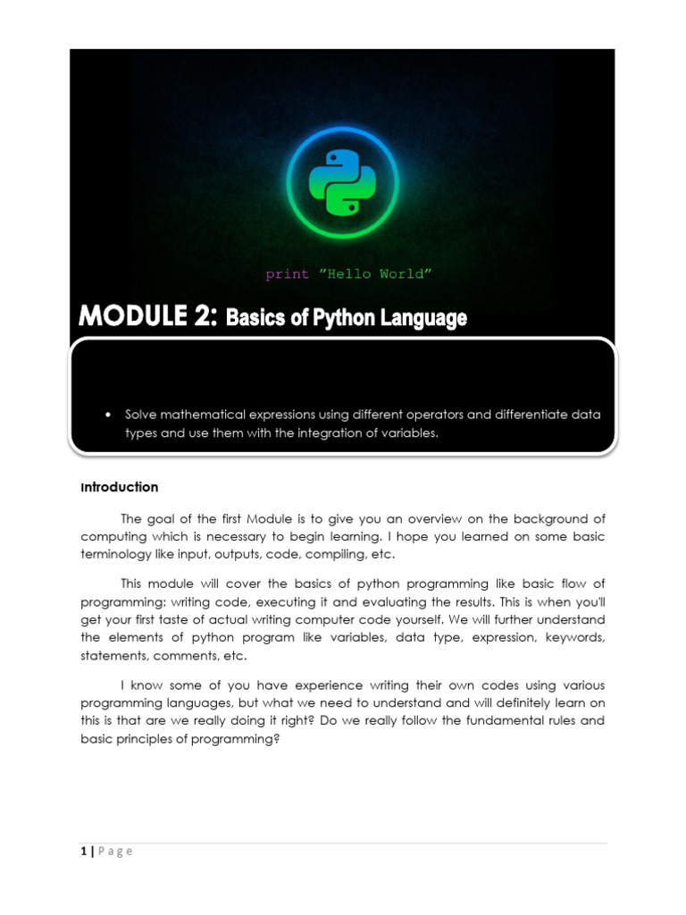 Prog 1 Module 2 Pdf 
