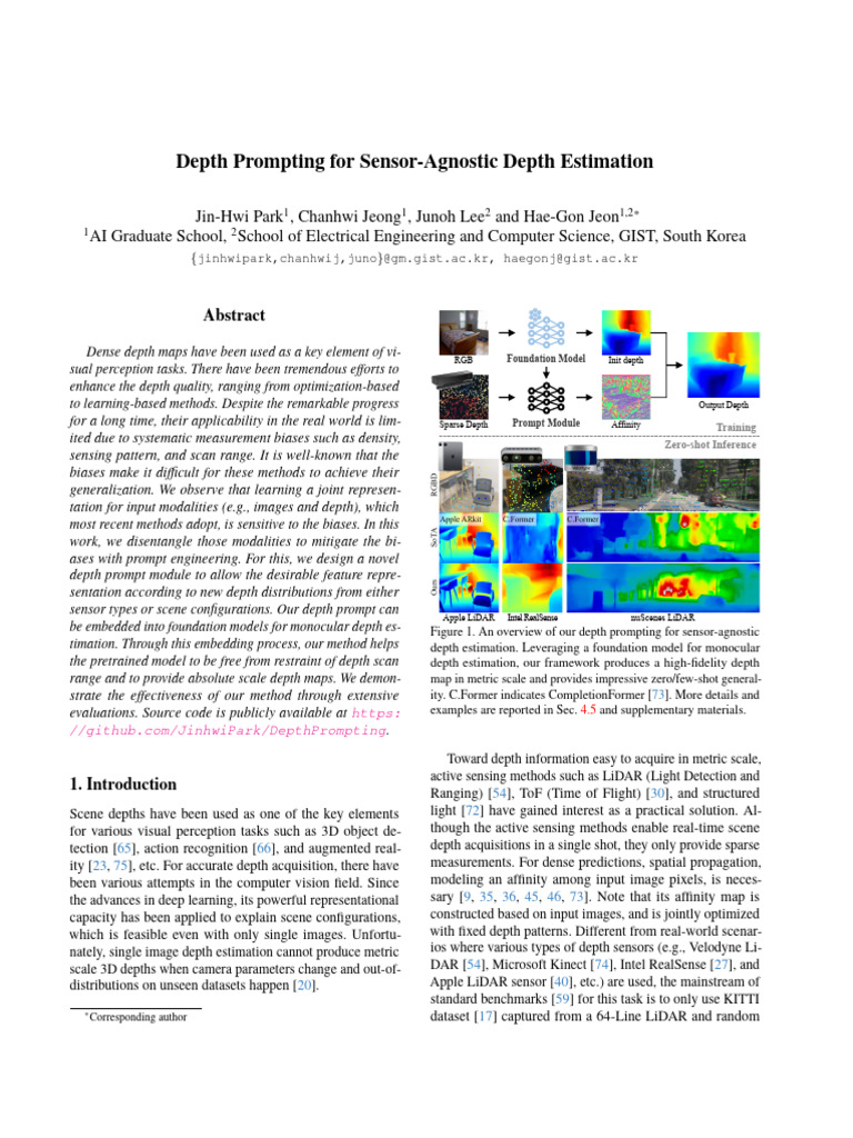 Depth Prompting | PDF