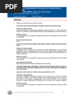 BEngTech in Mechanical Engineering Overview | PDF | Engineering ...