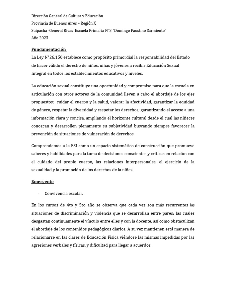 Trabajo Final ESI 2023 | PDF