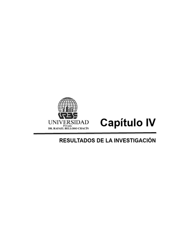 Capitulo Iv | PDF