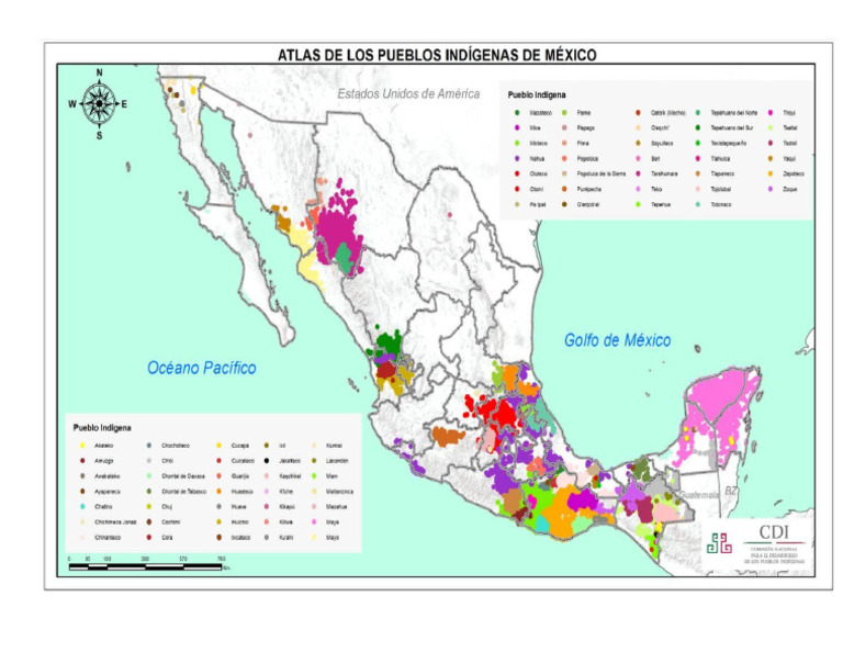 Mapa Etnias Mexico | PDF