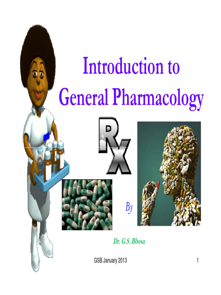 1genaral Pharmacology Concepts | PDF