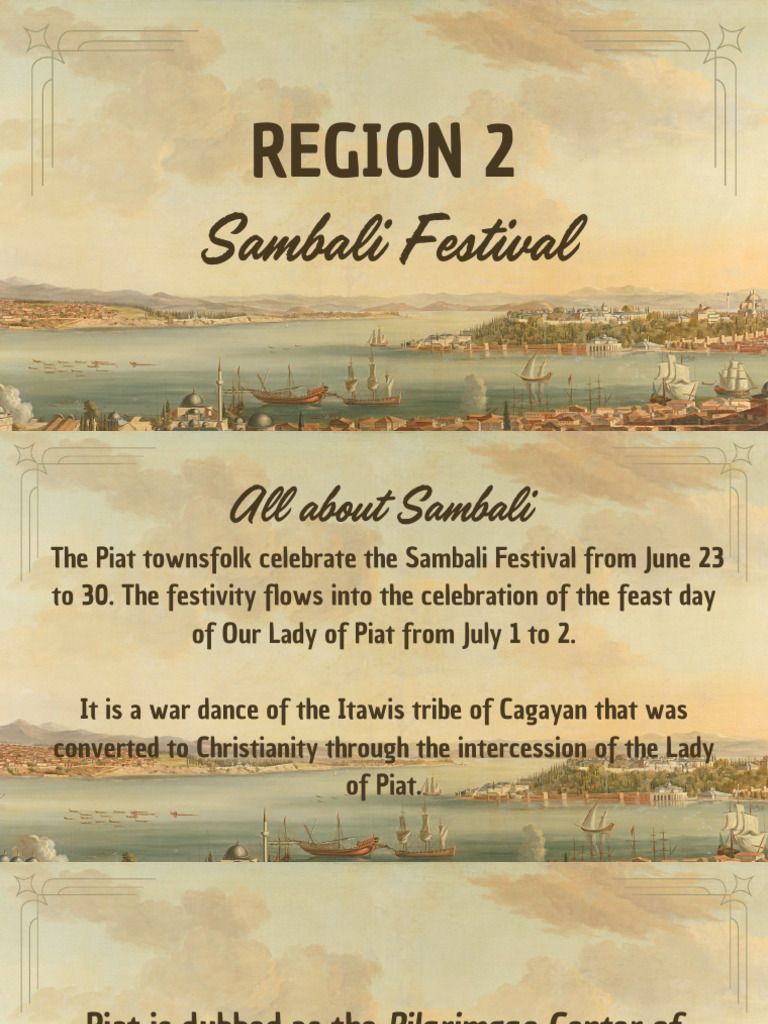 Sambali Festival | PDF