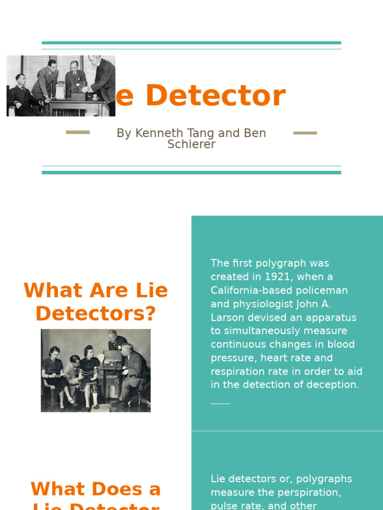 IndustrialRevolutionProject LieDetector | PDF