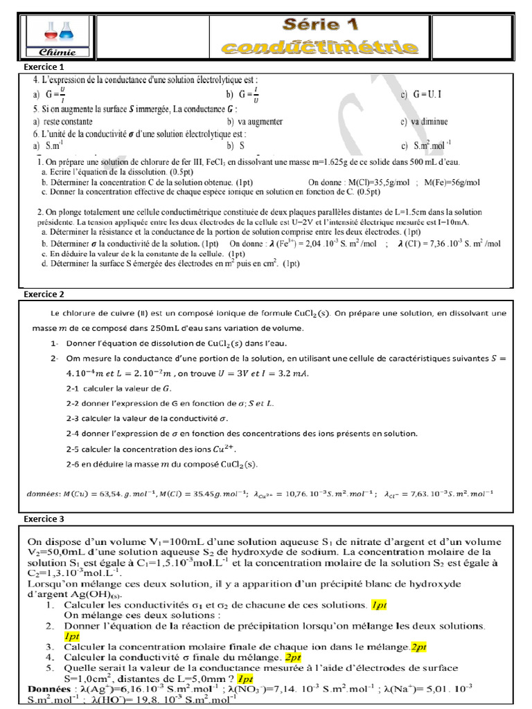 Série 1bac 2024 | PDF