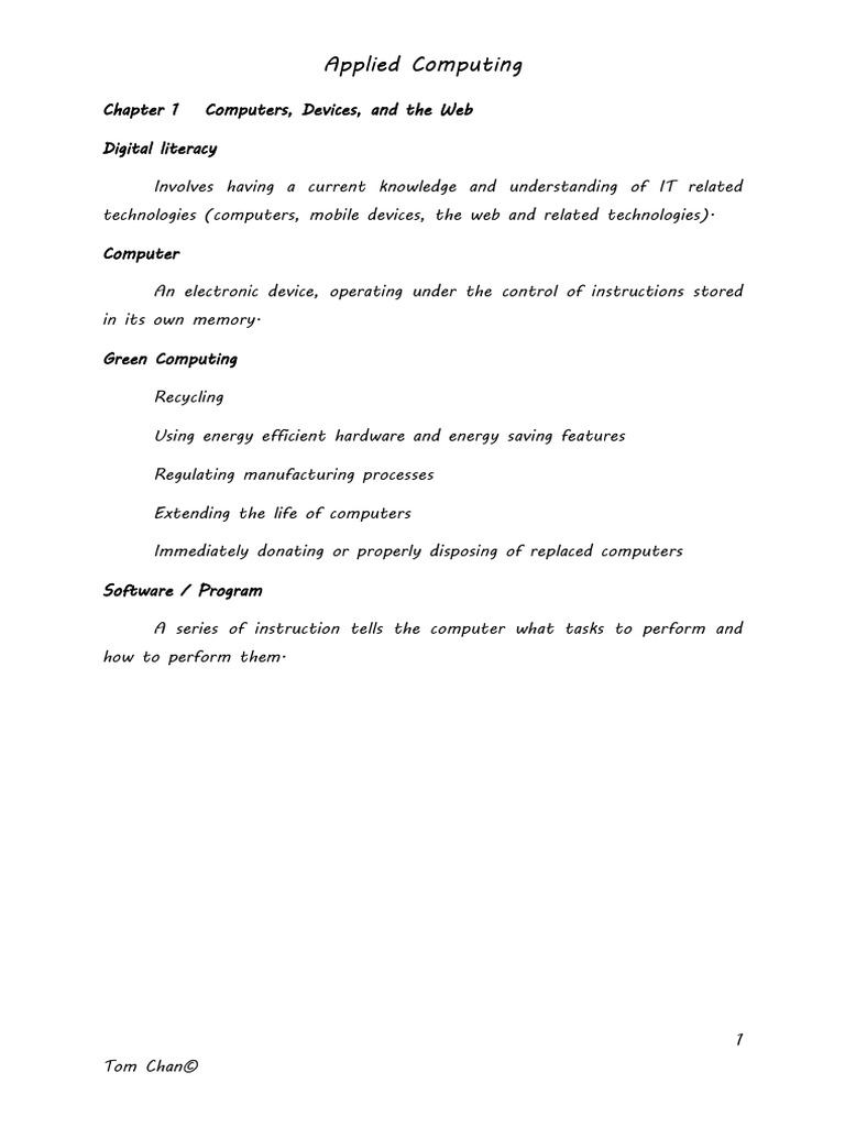 Applied Computing | PDF