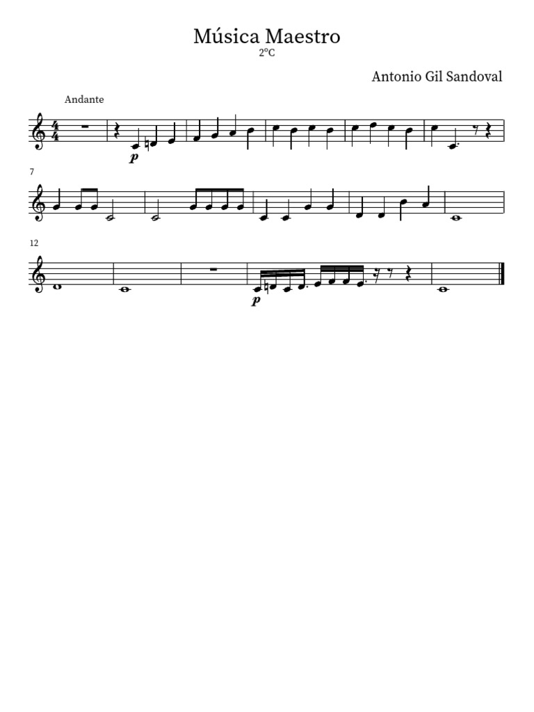 Música Maestro 2 | PDF