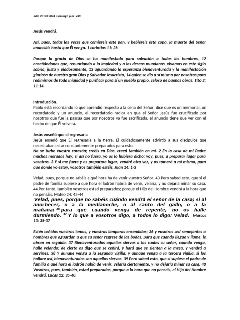 Jesús Vendrá | PDF