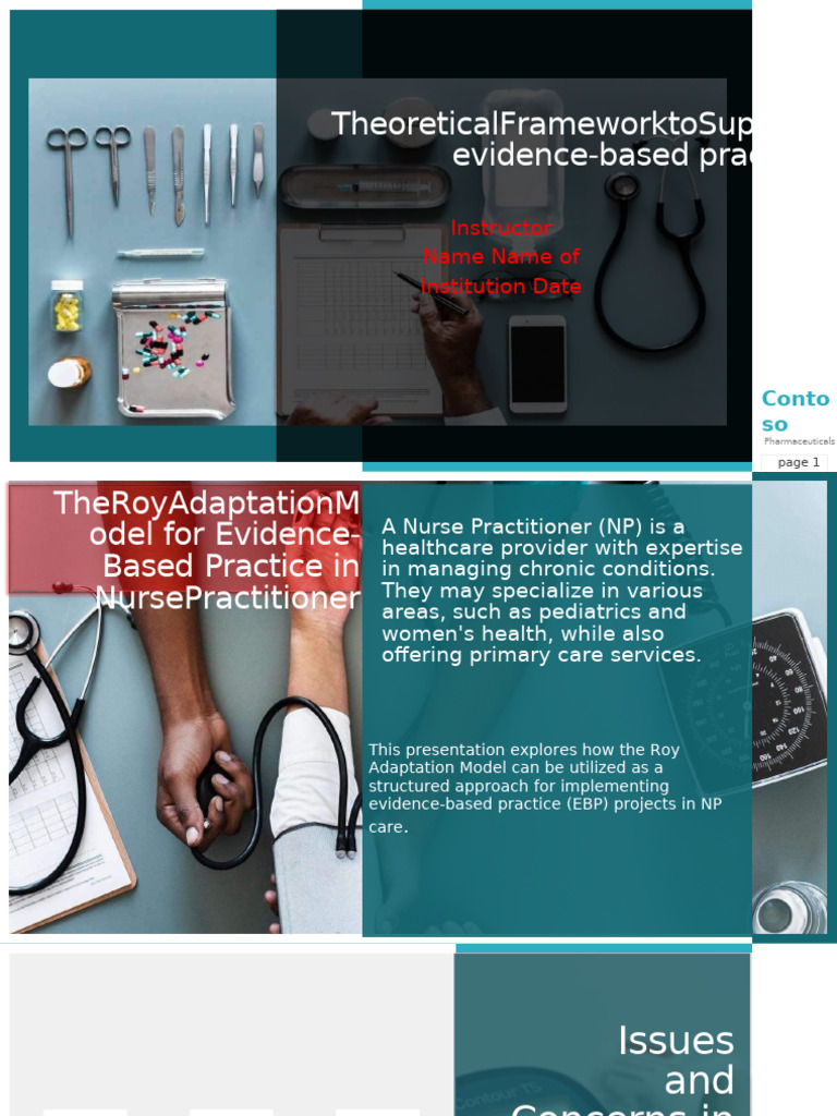 Theoretical Framework to Support Evidence Based Practice-compressed ...