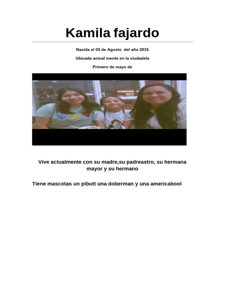 Kamila Fajardo | PDF