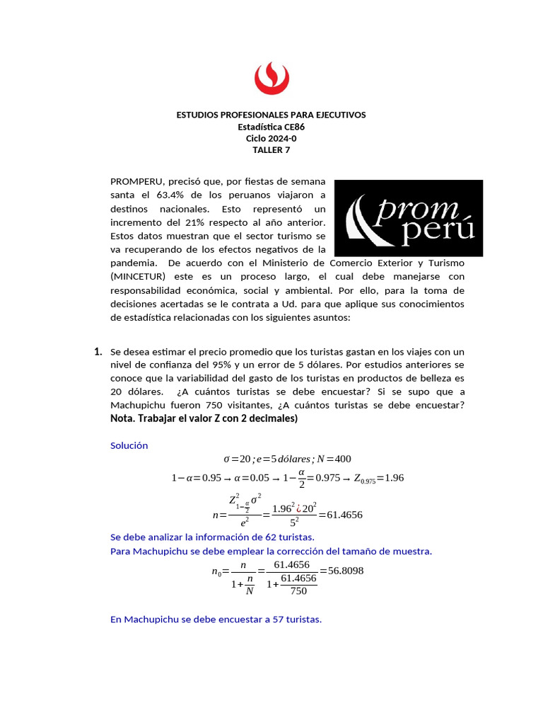 CE86-taller 7 - Solucion | PDF