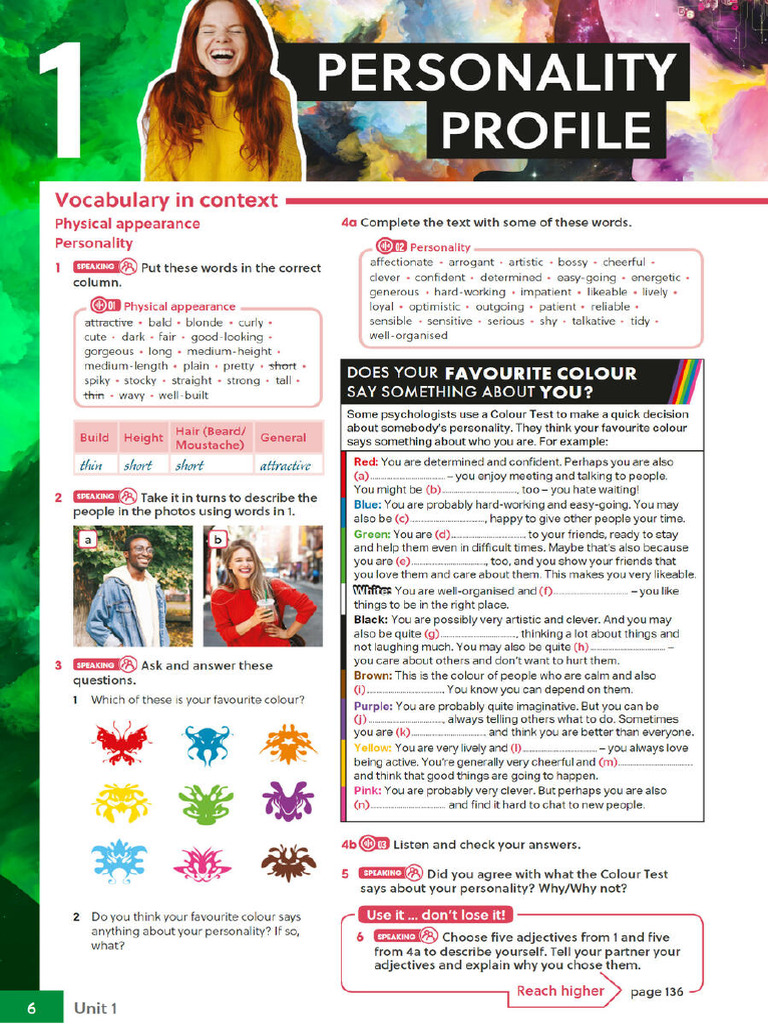 Personality Students Book | PDF