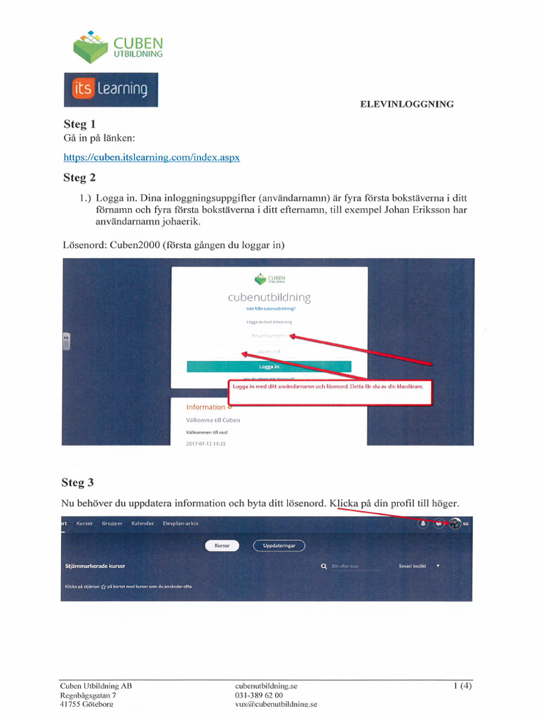 Lathund Itslearning Och Teamsmöte | PDF