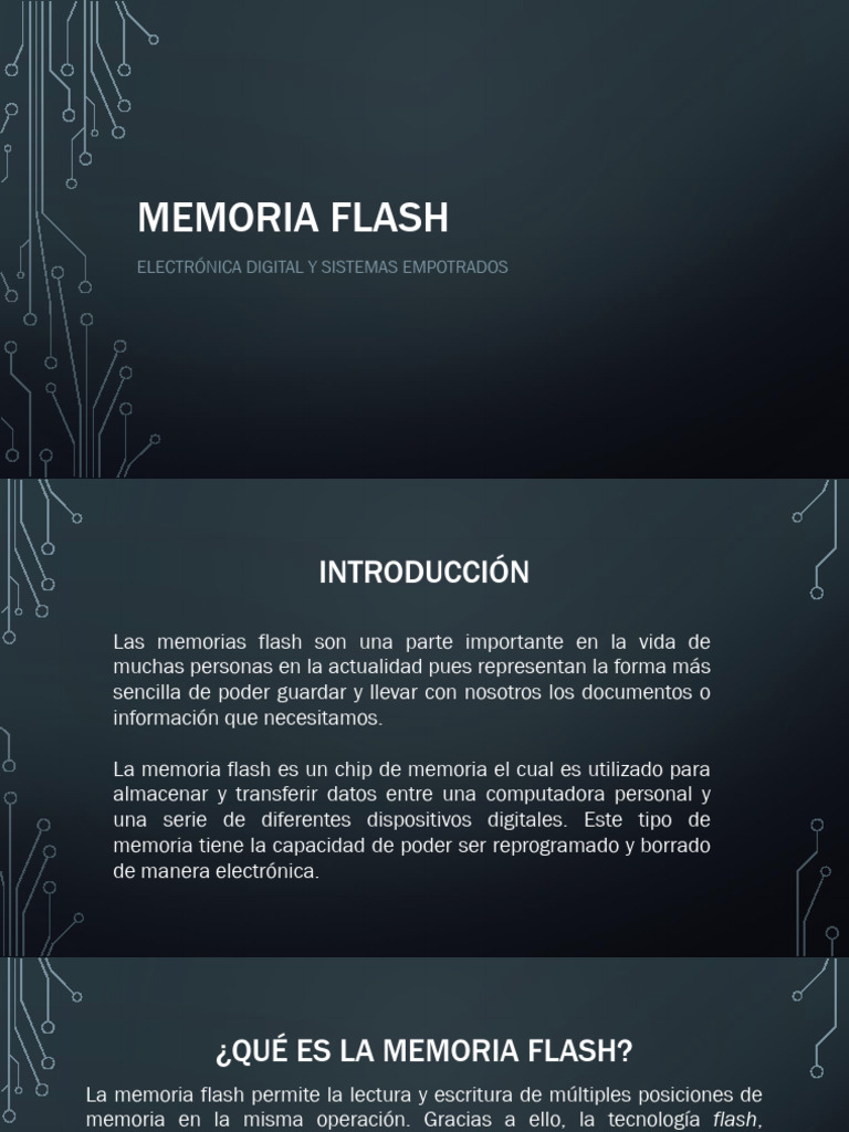 Memoria Flash | PDF