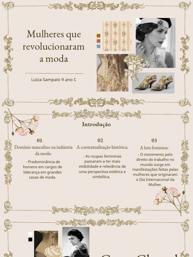 Cópia de 1700's Fashion History by Slidesgo - pptx-1 | PDF